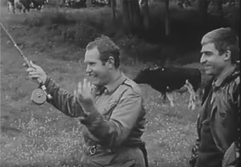 Oliver Kite, a visit to Normandy – Pêches sportives