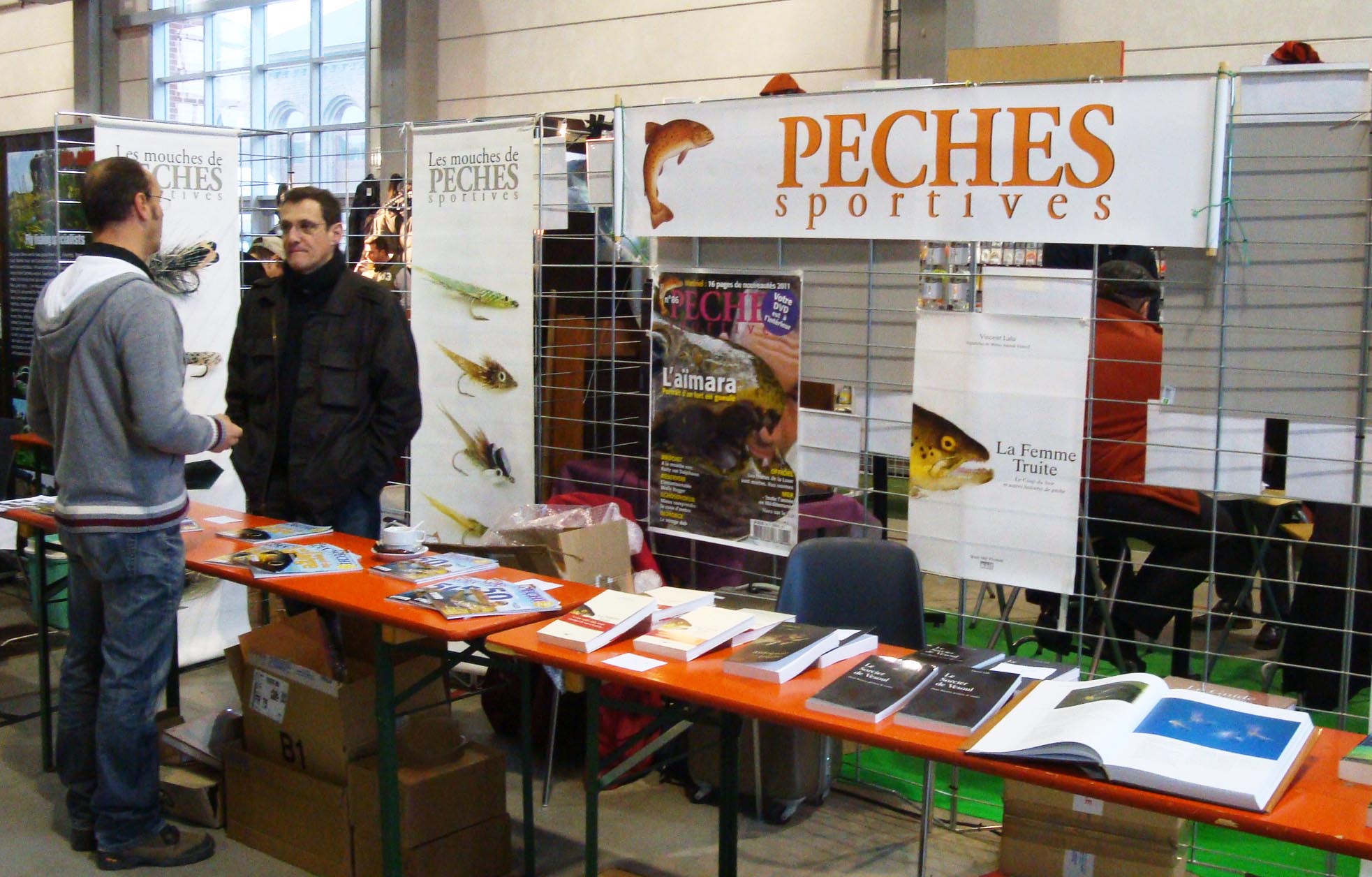 Forte affluence au Salon de Charleroi – Pêches sportives